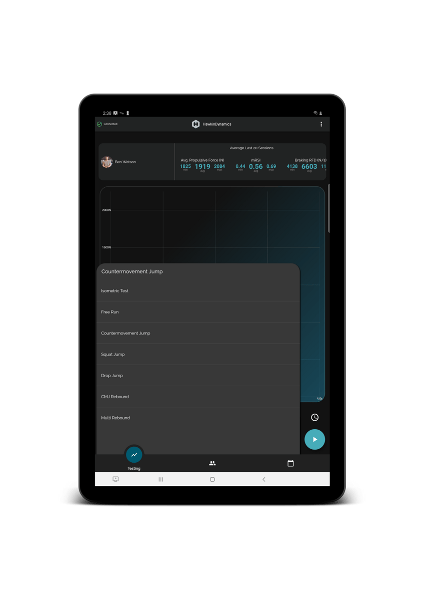Hawkin Dynamics Software Solutions